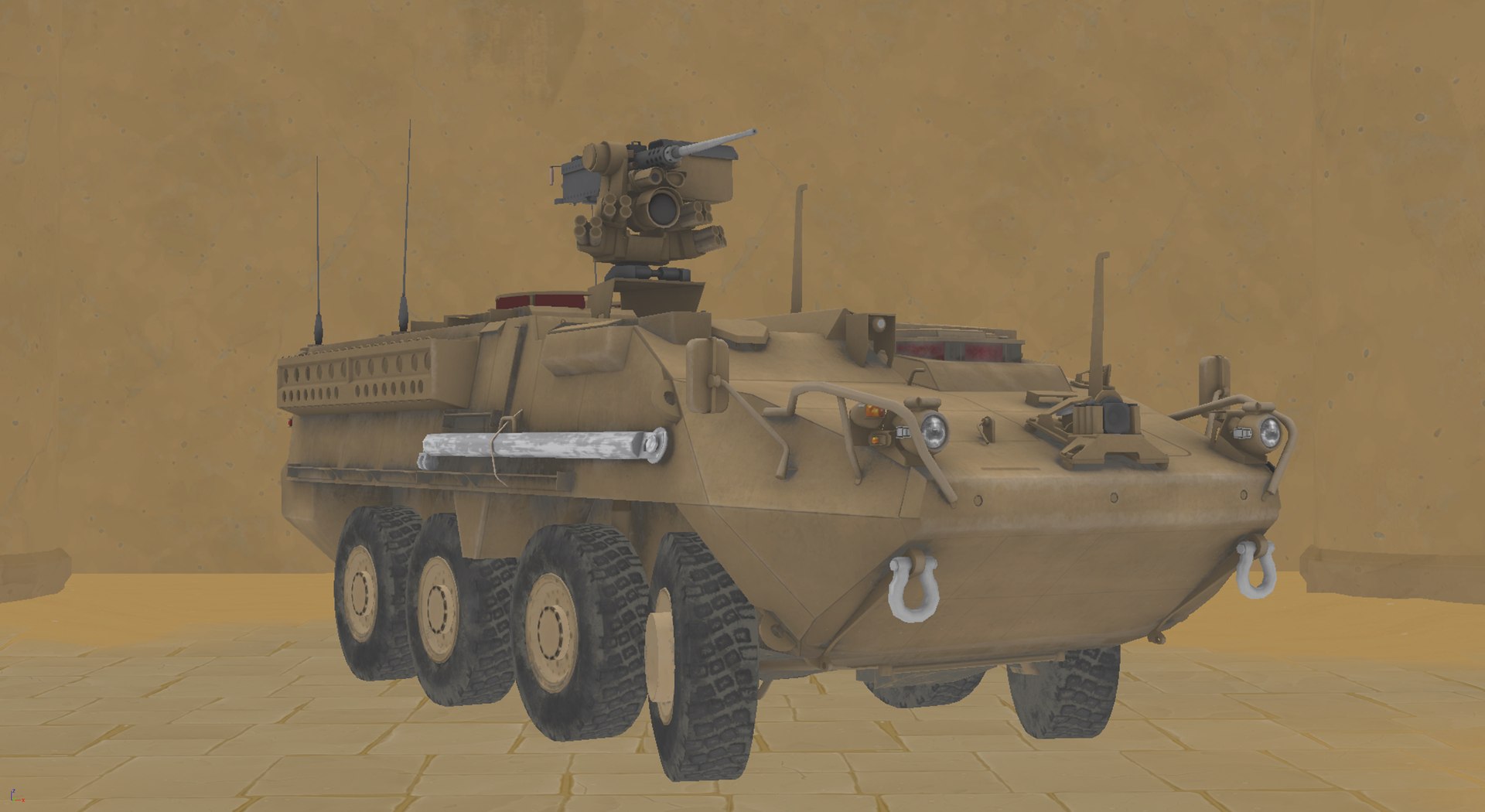 M1126 Stryker 3D Model - TurboSquid 2014658