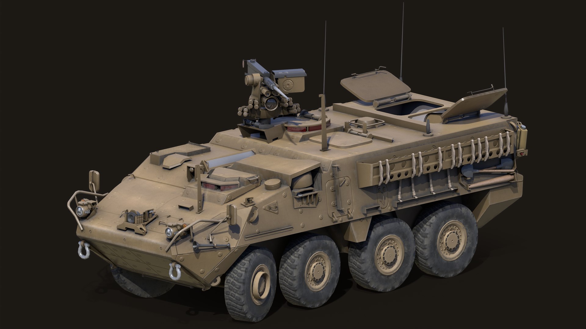 M1126 Stryker 3D Model - TurboSquid 2014658