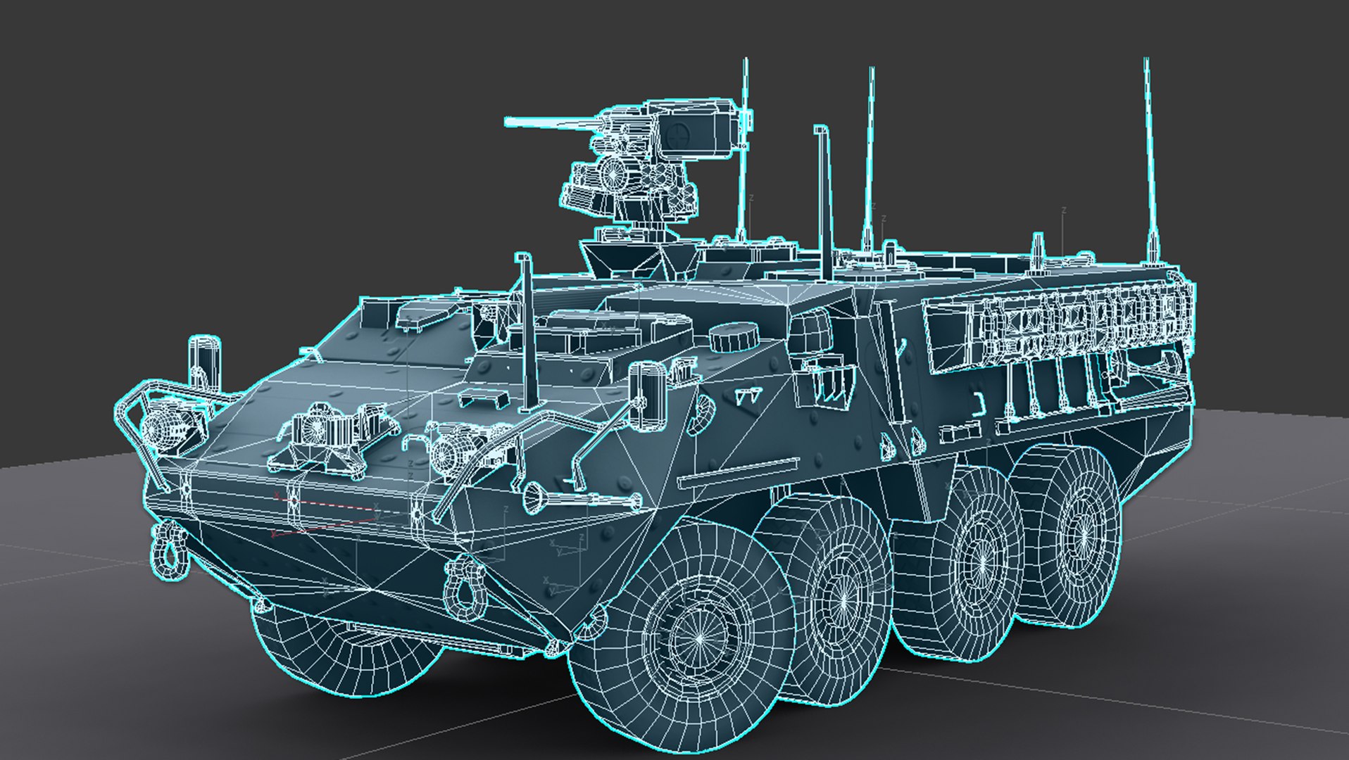 M1126 Stryker 3D Model - TurboSquid 2014658