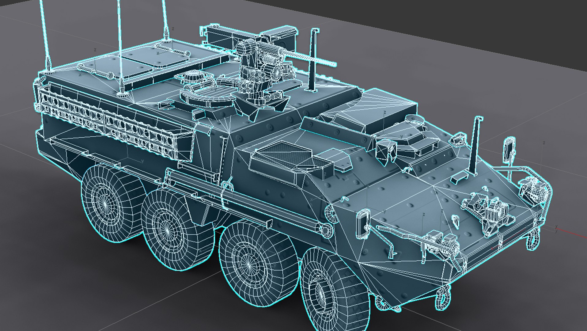 M1126 Stryker 3D Model - TurboSquid 2014658