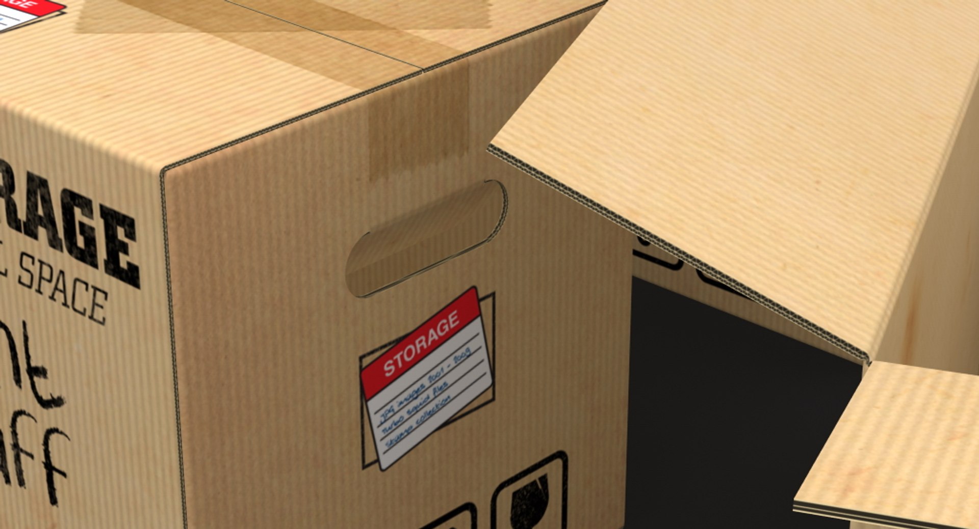 3d Corrugated Box