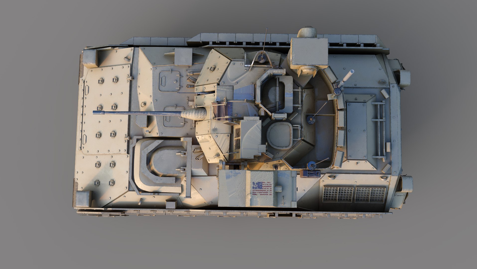 3D Model Bradley M2A3 - TurboSquid 2410643