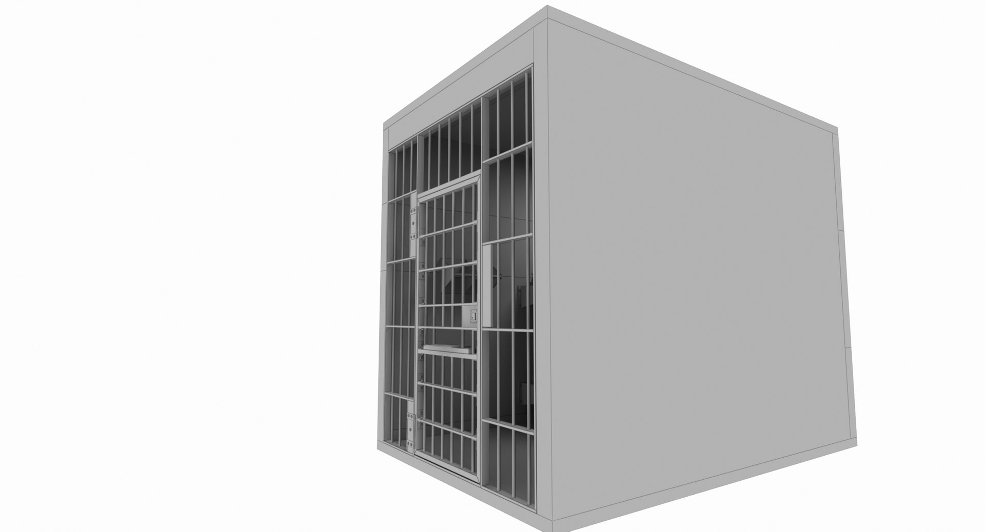 3D Prison Cell Model - TurboSquid 1375385