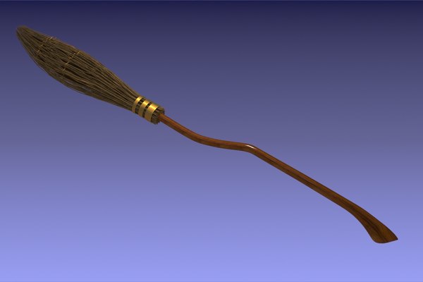 3d model magic broom