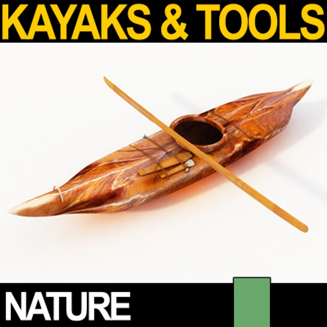 Kayaks Eskimo Igloo Tools 3ds