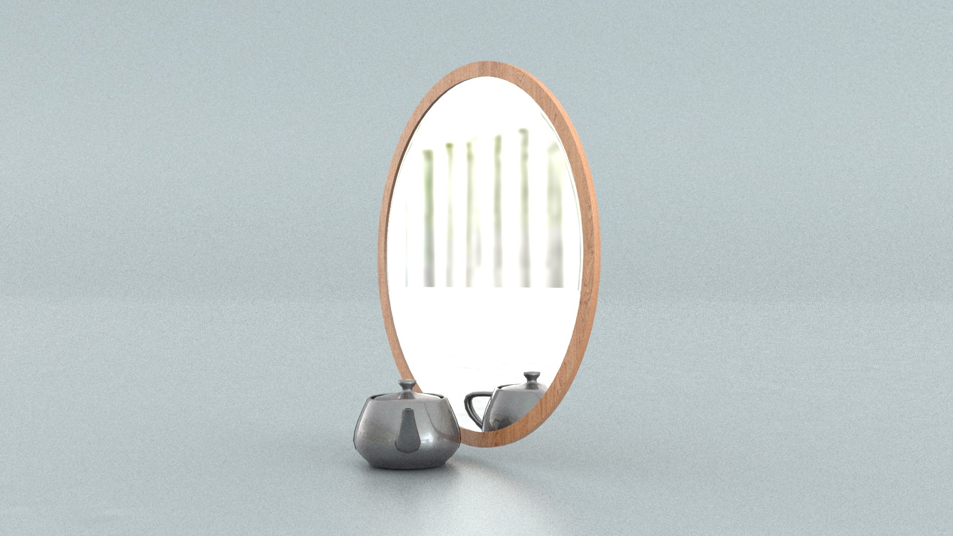Laos Round Mirror 3D Model - TurboSquid 2128894