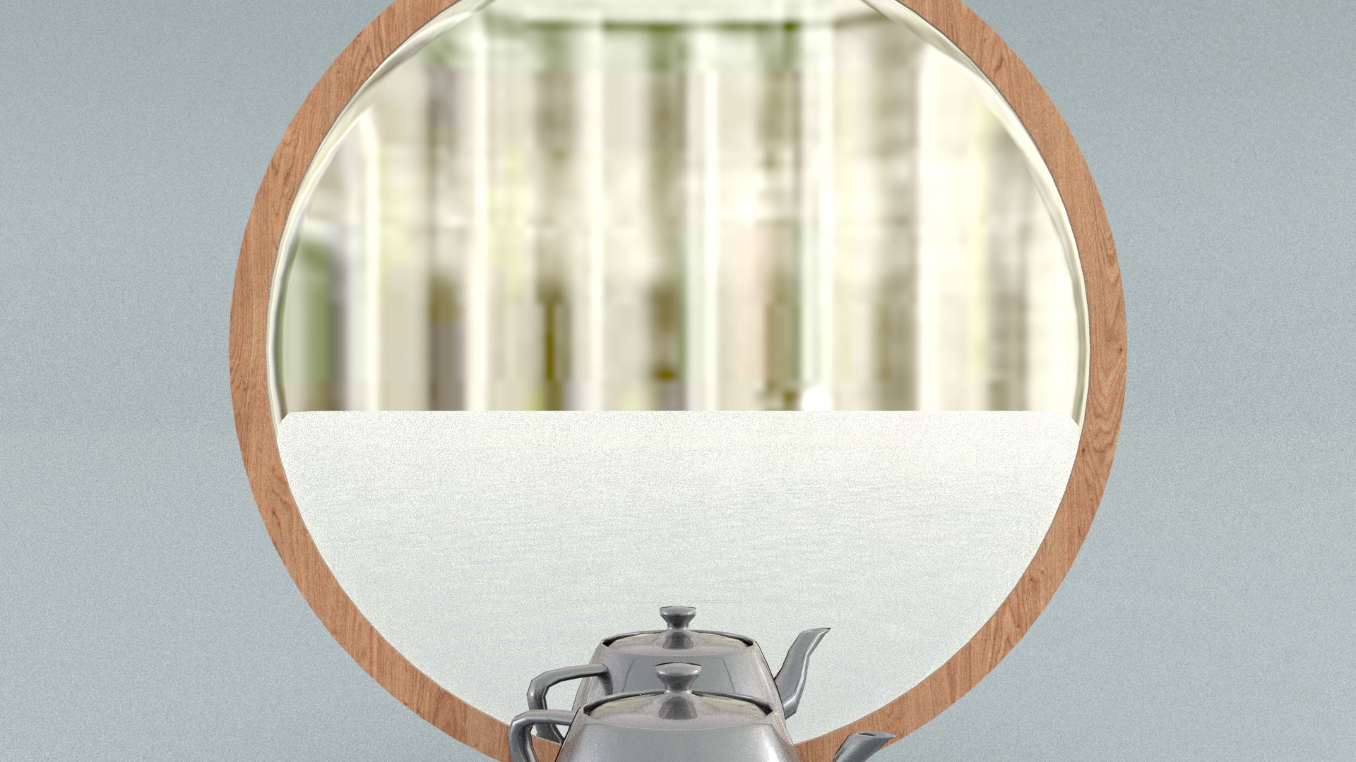 Laos Round Mirror 3D Model - TurboSquid 2128894