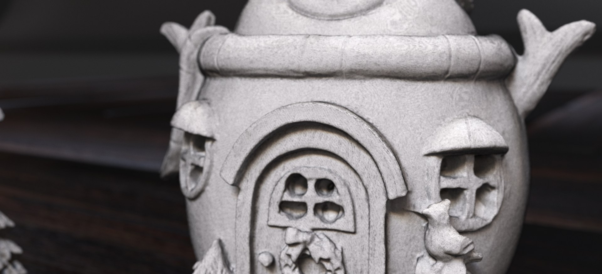 3D noel snow man house model - TurboSquid 1501442