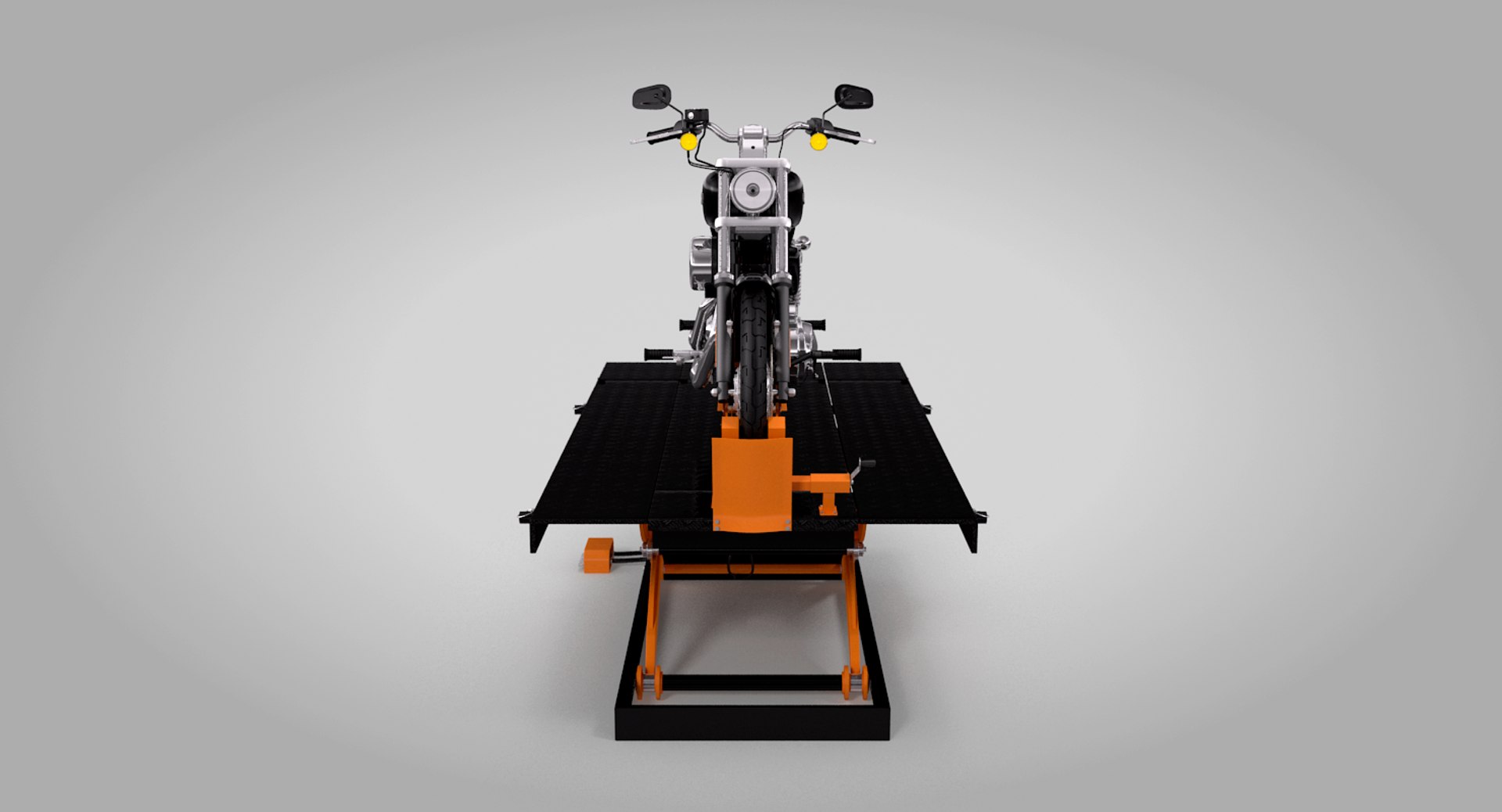 3D Motorcycle Lift Bike Model - TurboSquid 1275323
