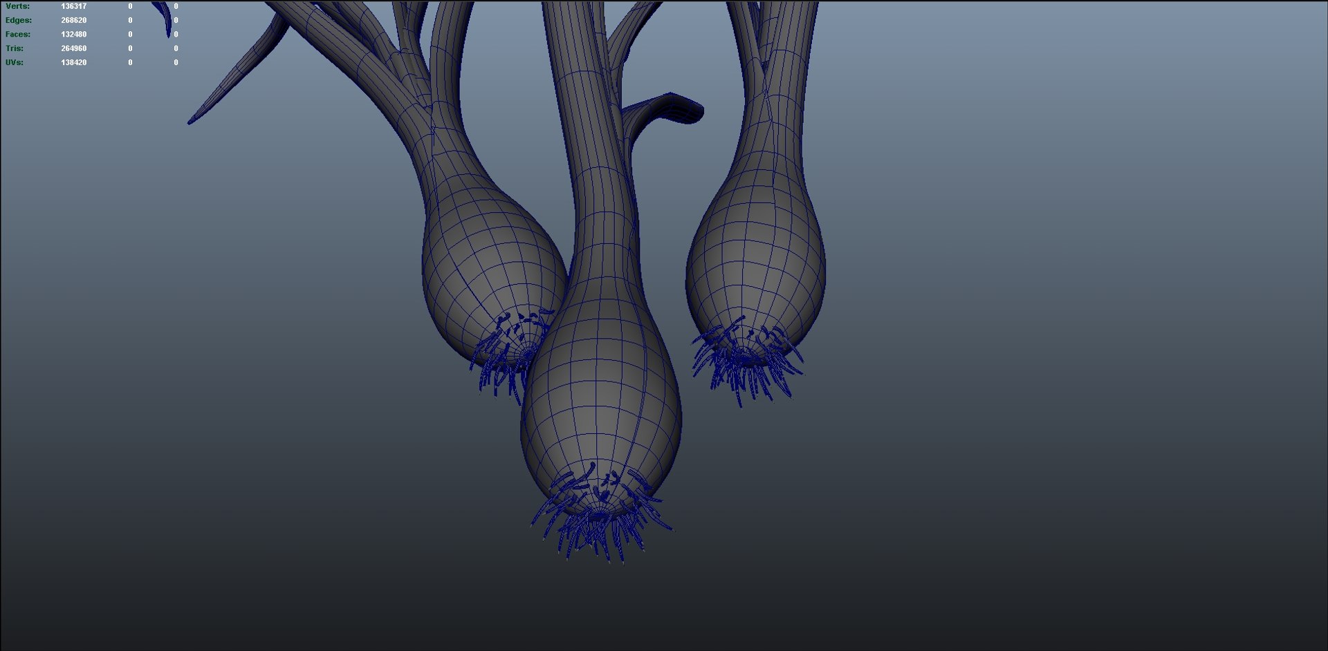 Scallions Leaves 3D Model - TurboSquid 1261515