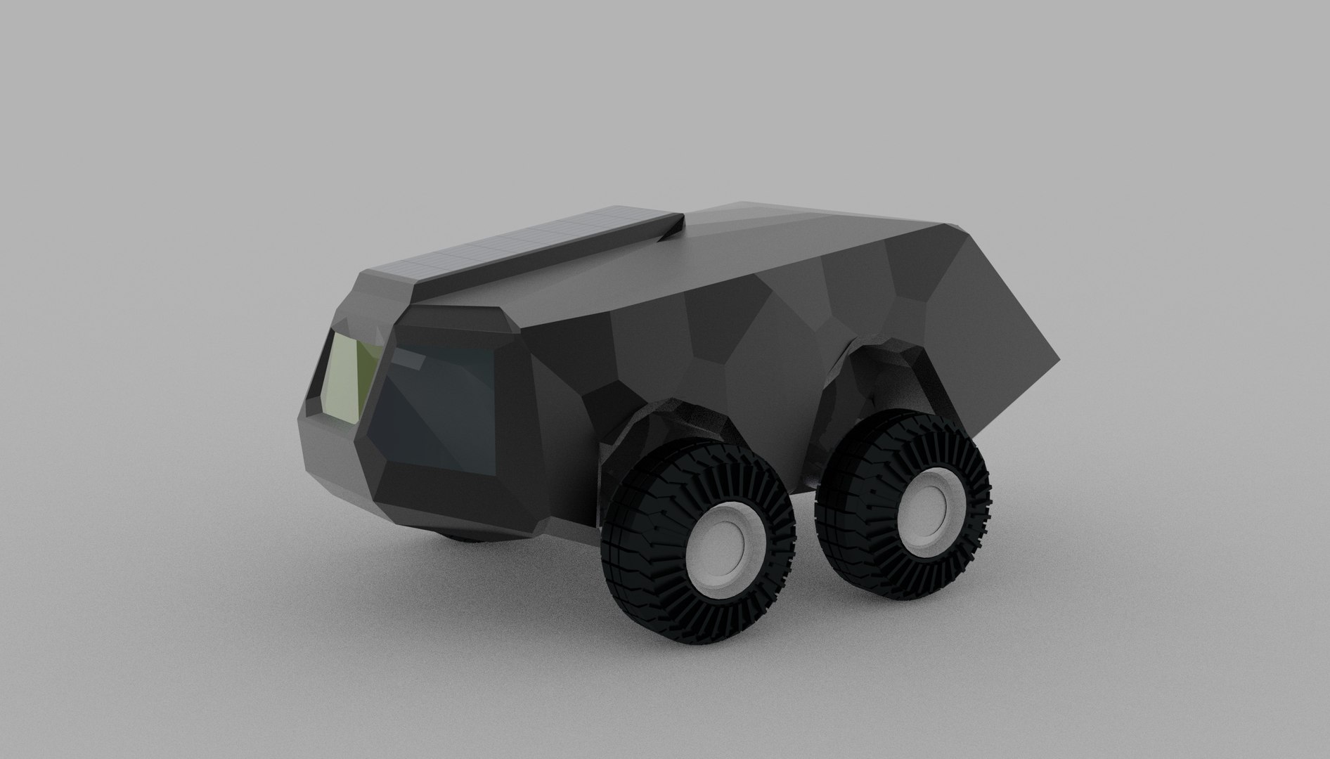 Solar Powered Rover Model - TurboSquid 1969549