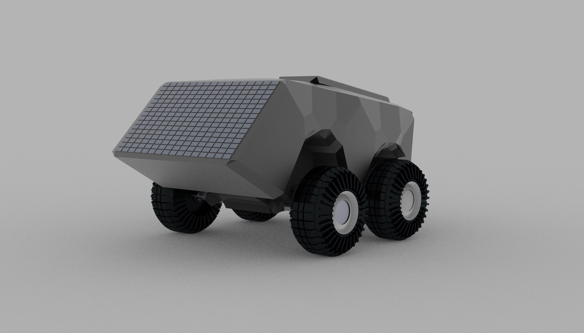 Solar Powered Rover Model - TurboSquid 1969549