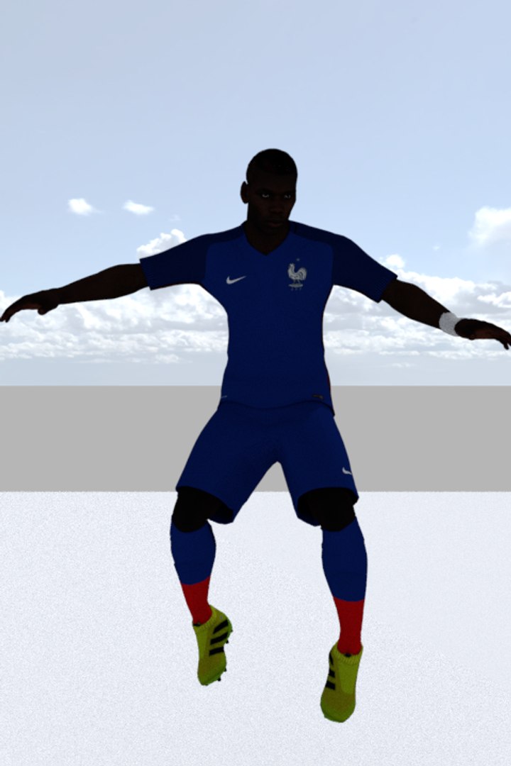 Pogba 3D - TurboSquid 1296770