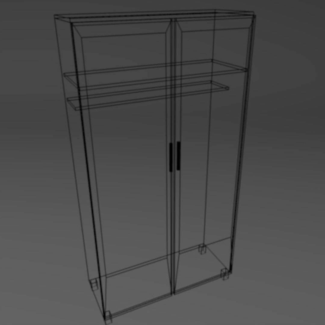 3d Model Cabinet Wardrobe