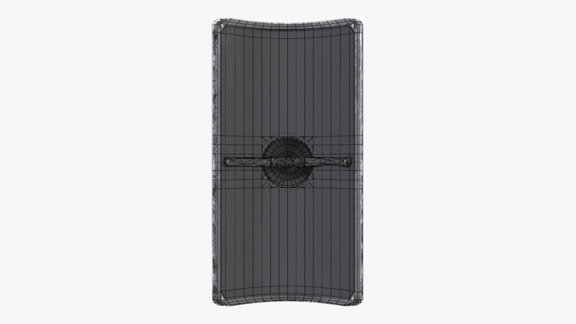 3D Fantasy Shield RPG Scutum Pelta Pavise Parma Roman Lenticular Round ...