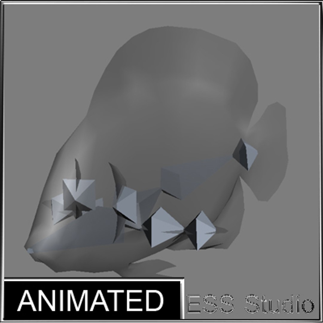 tropical fish 3d max