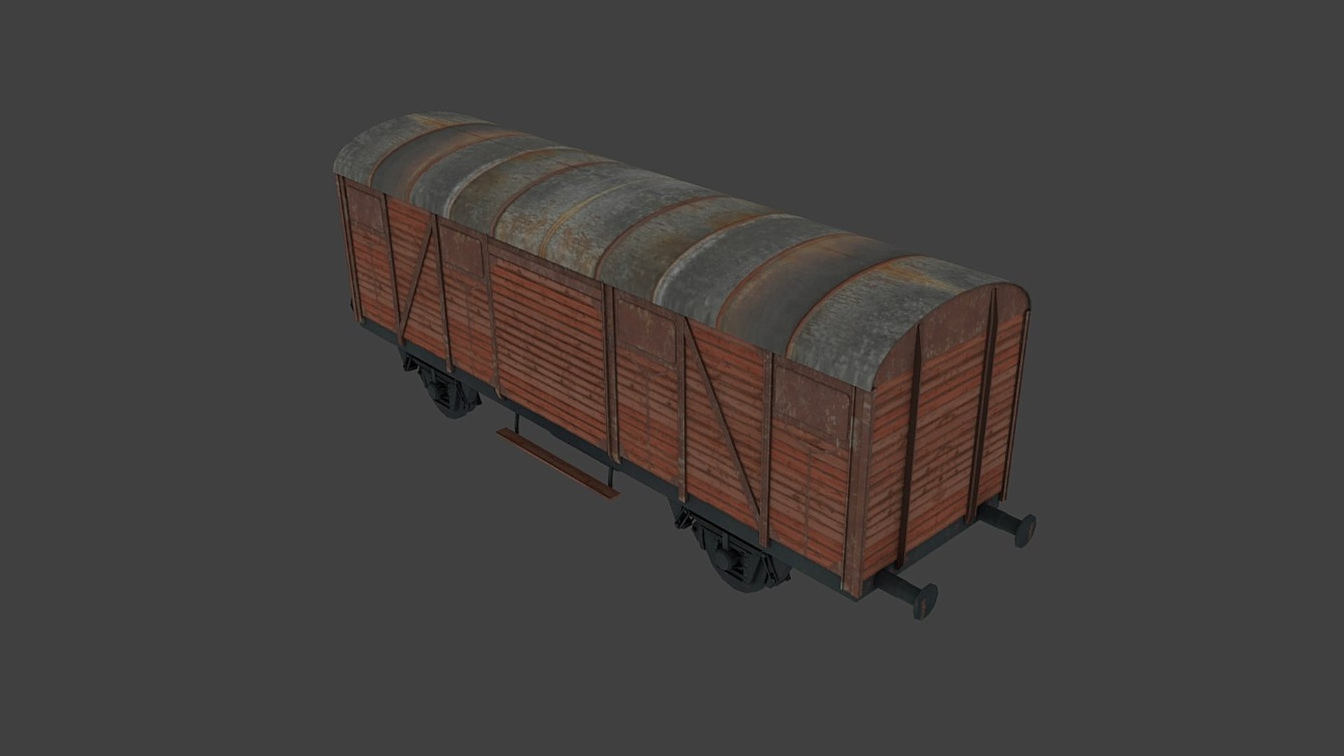 3d Wagon Train Freight