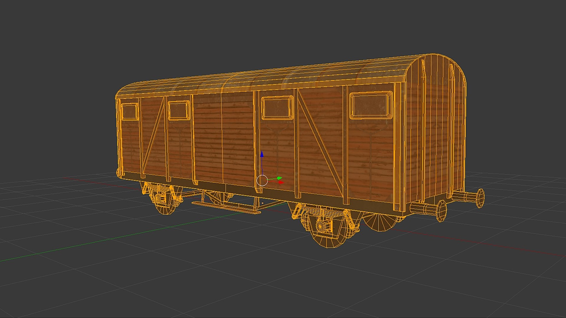 3d Wagon Train Freight