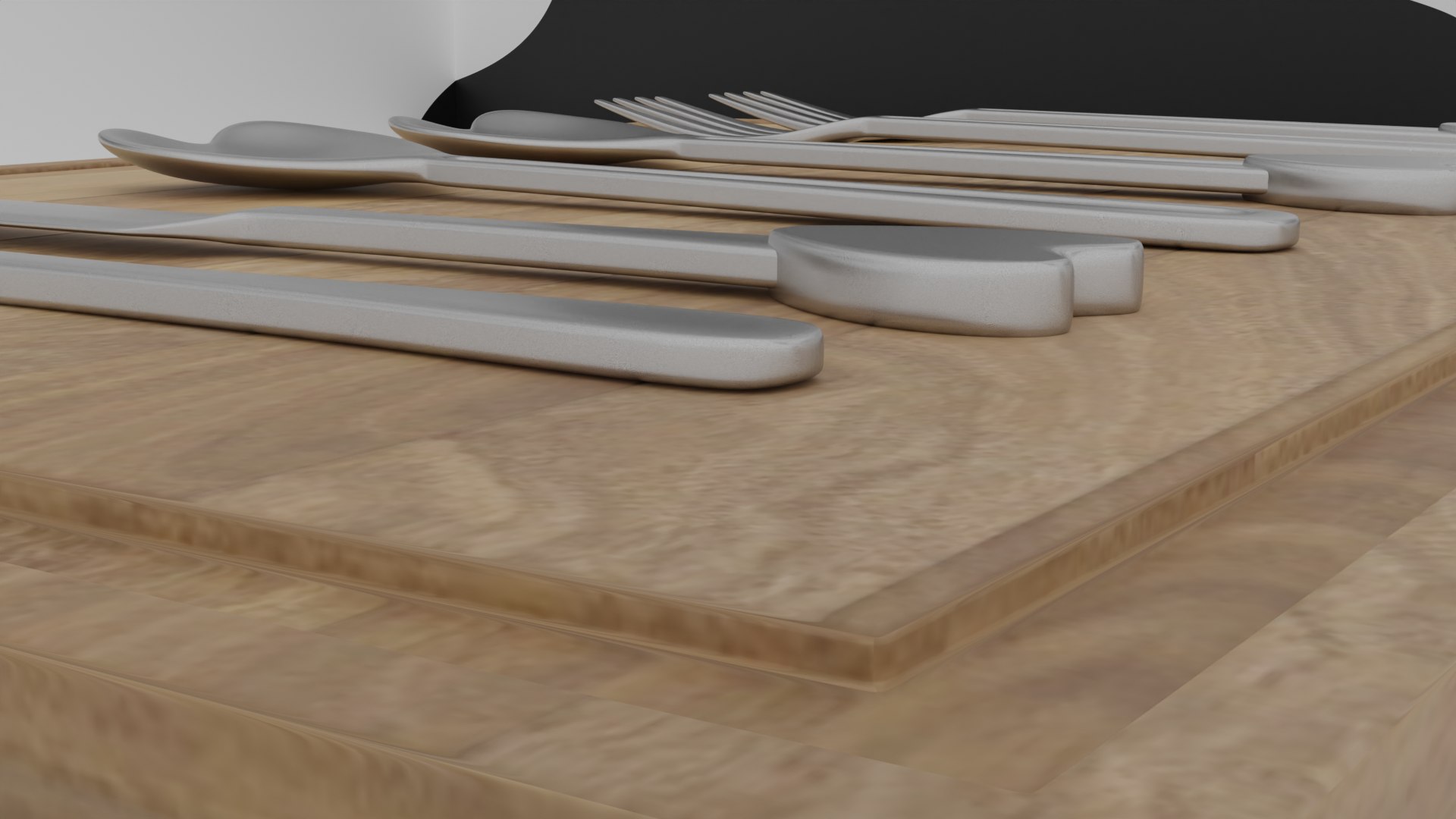 Heart Cutlery 3D Model - TurboSquid 2153521