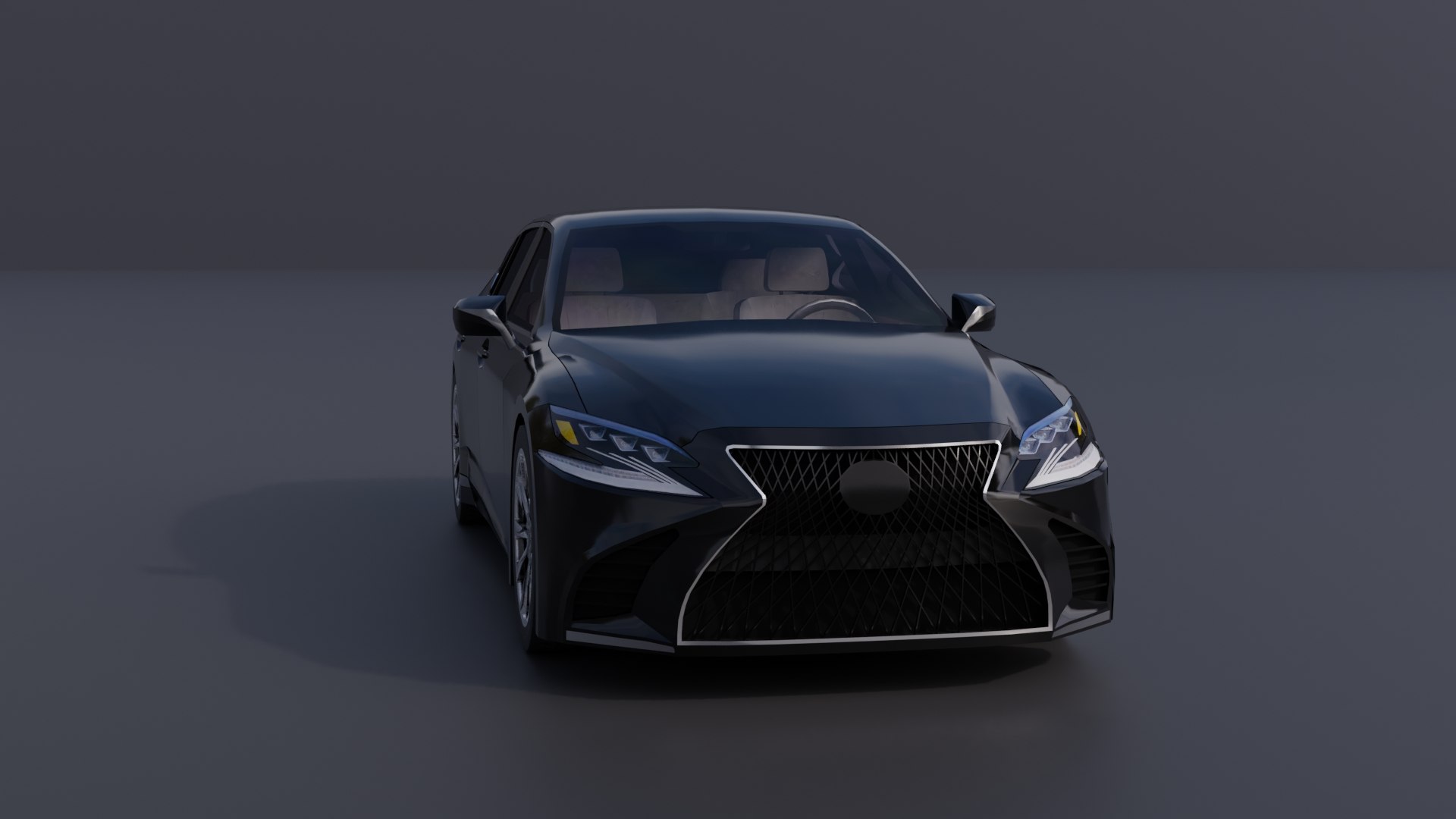 Generic Luxury Sedan 3D Model - TurboSquid 1833085