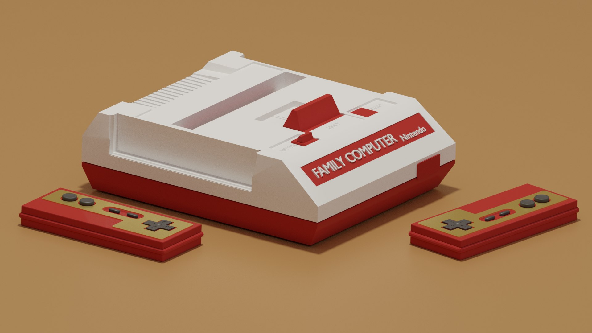 Nintendo Family Computer Famicom 3D - TurboSquid 1733875