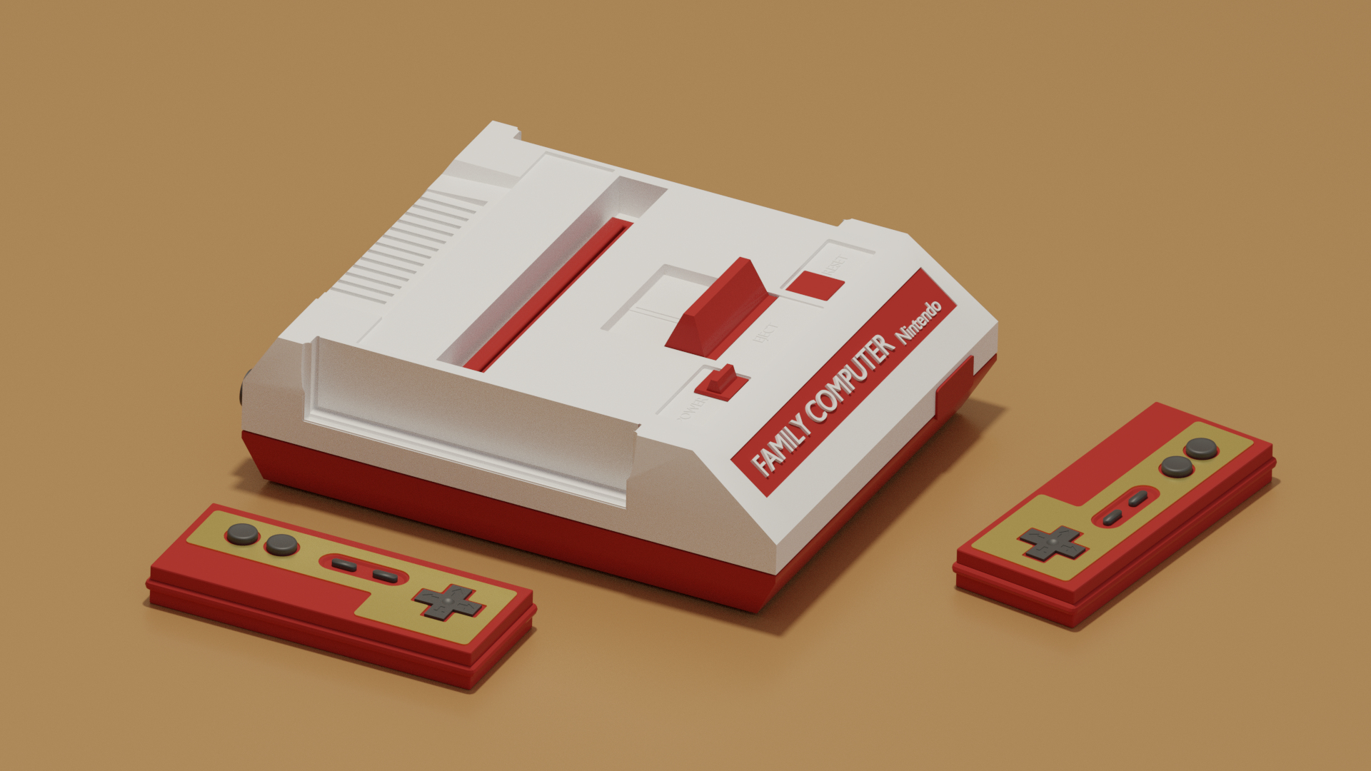 Nintendo Family Computer Famicom 3D - TurboSquid 1733875