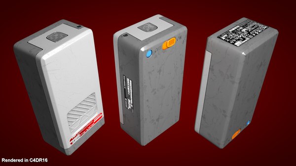 Electric motor pack 3D model - TurboSquid 1338473