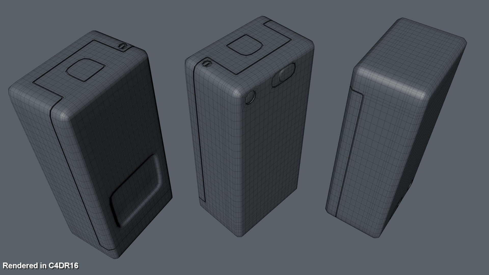 3D Battery Case - TurboSquid 1828280