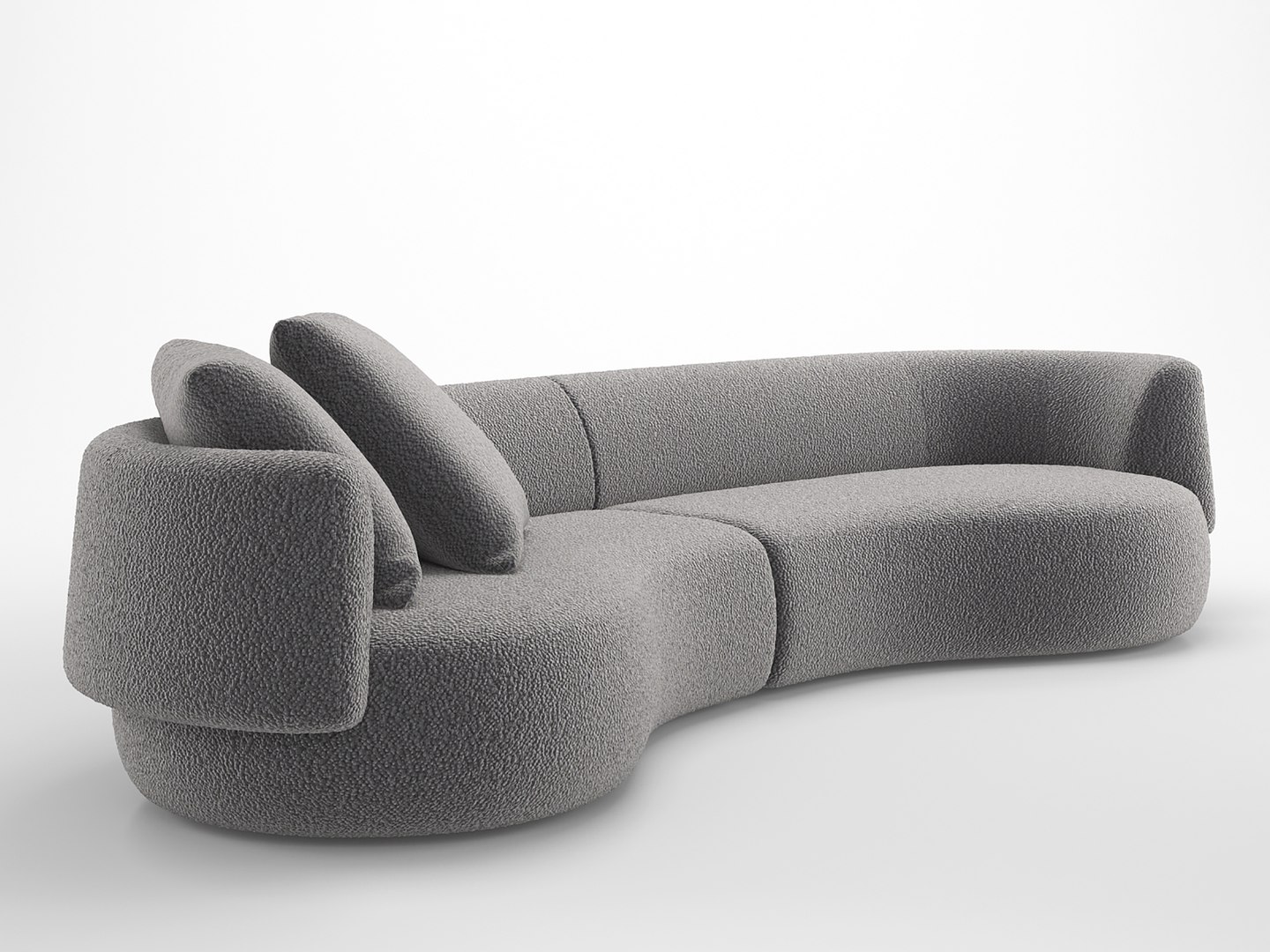 3D Model FAO Double Sofa - TurboSquid 2155216
