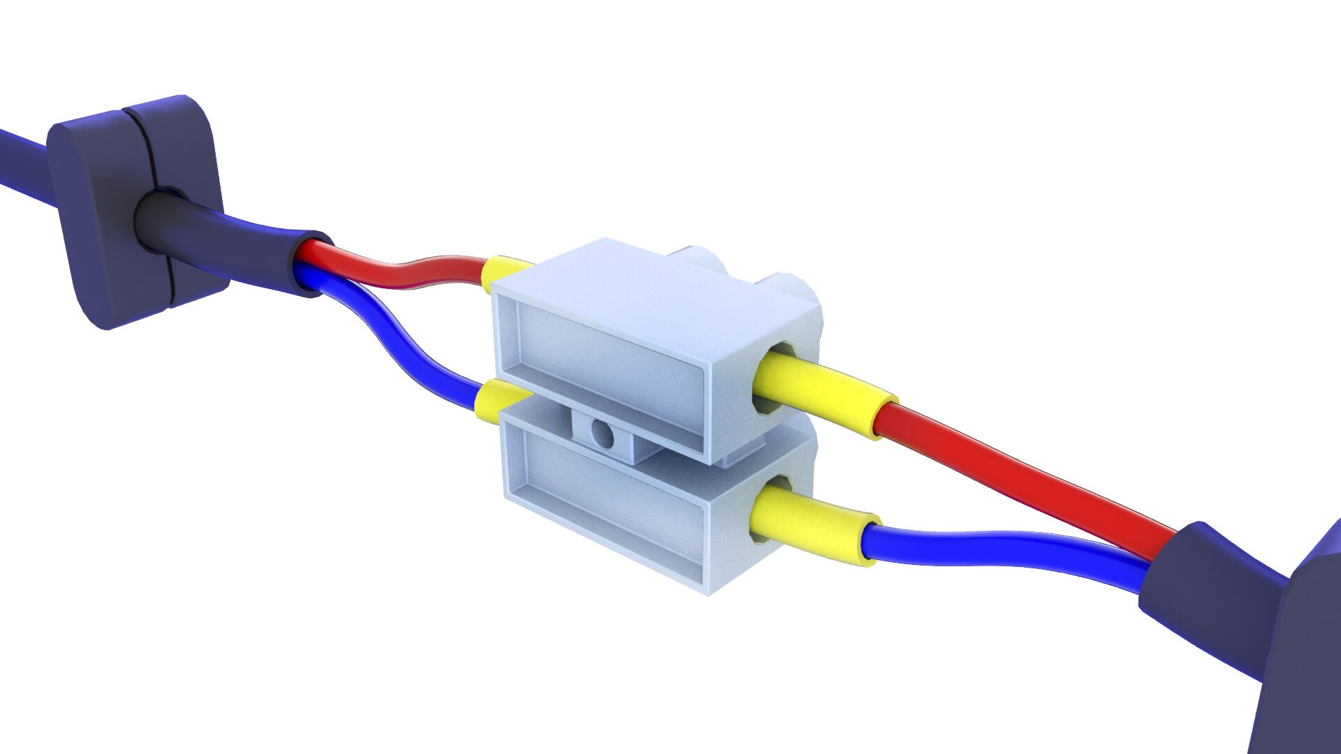 Cable Connector Terminal Block 30 Model - TurboSquid 1854769