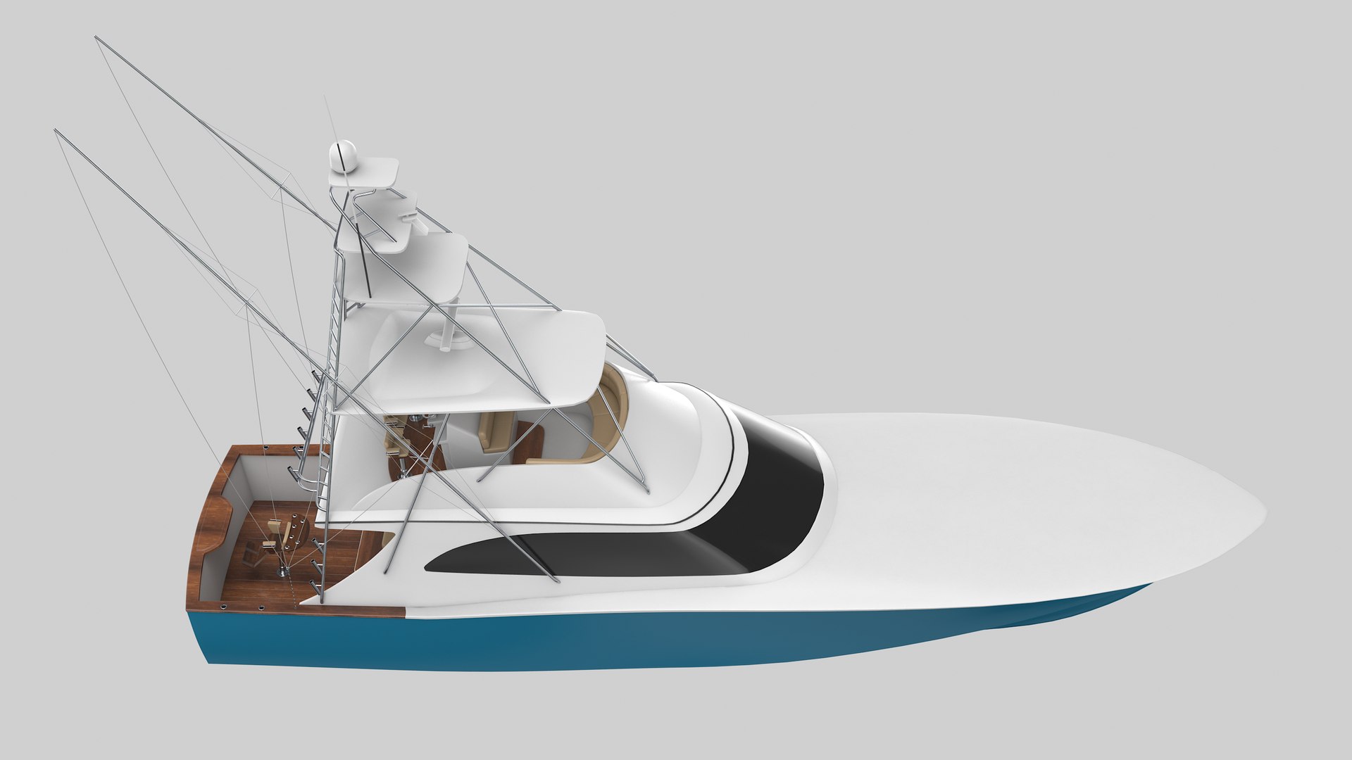 Sport Fishing Model - TurboSquid 1700949