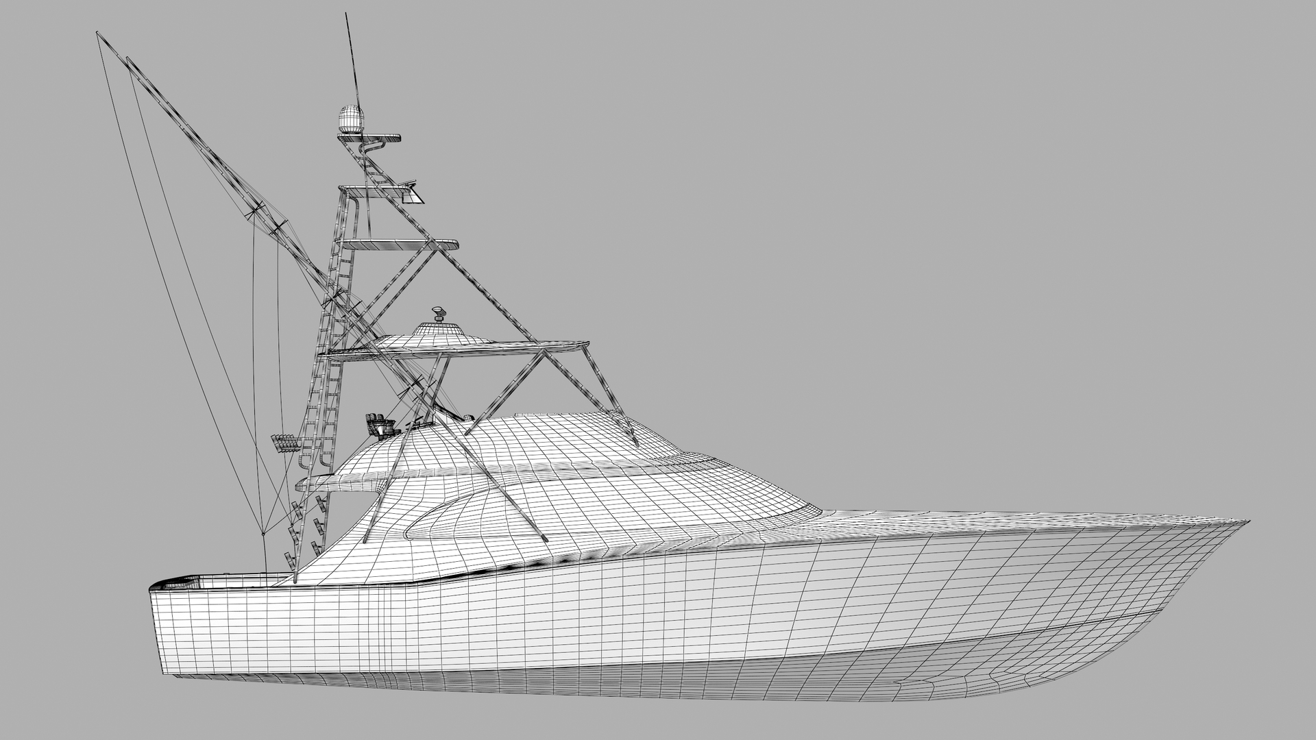 Sport fishing model - TurboSquid 1700949