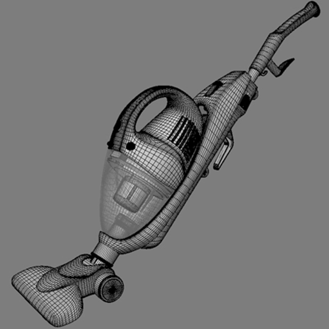 3d mini vacuum cleaner model