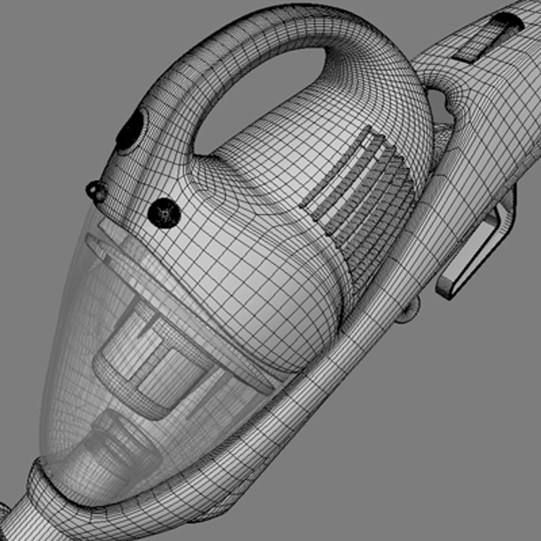 3d mini vacuum cleaner model