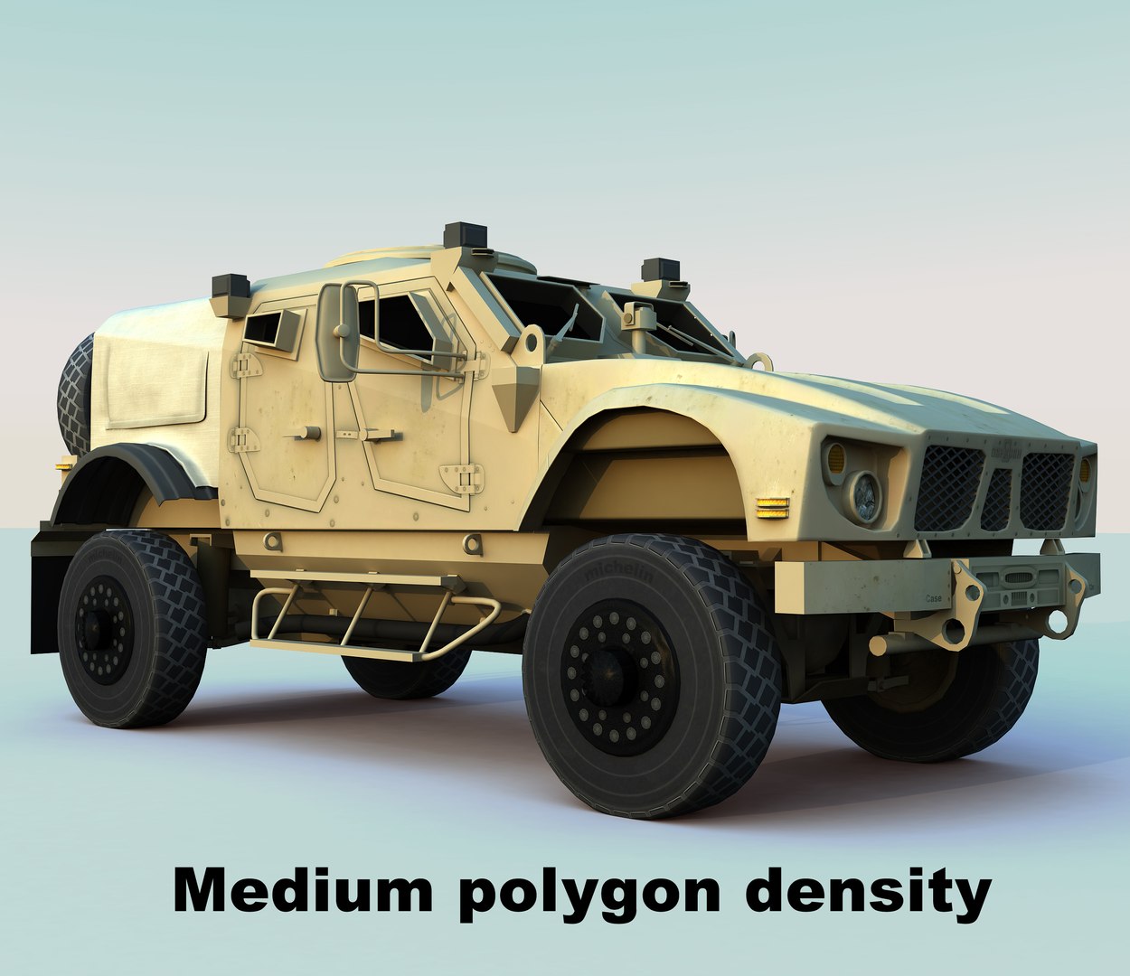 M-atv Mrap V2 3d Model