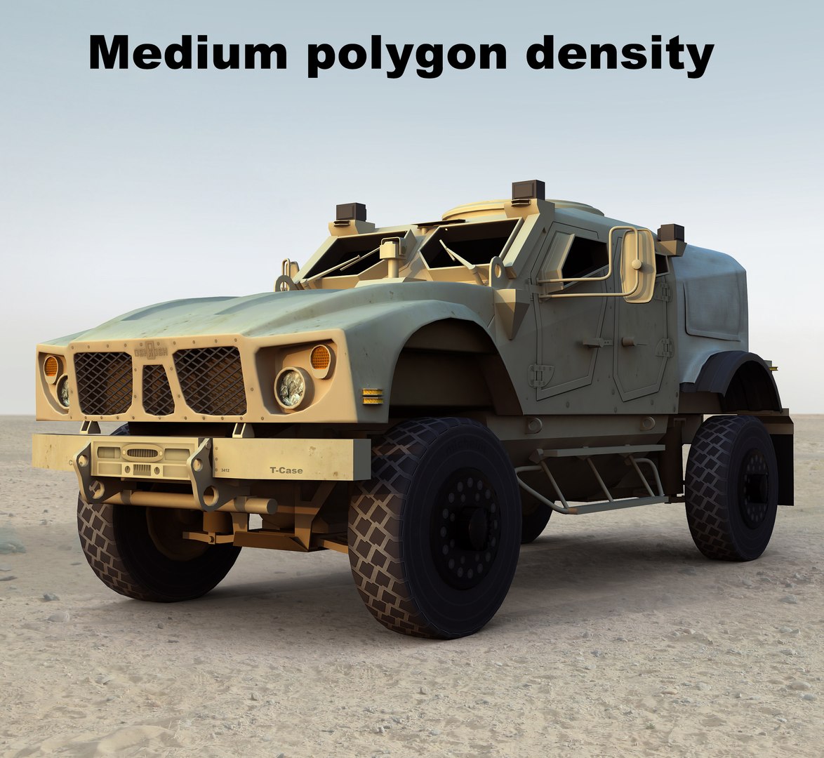 M-atv Mrap V2 3d Model