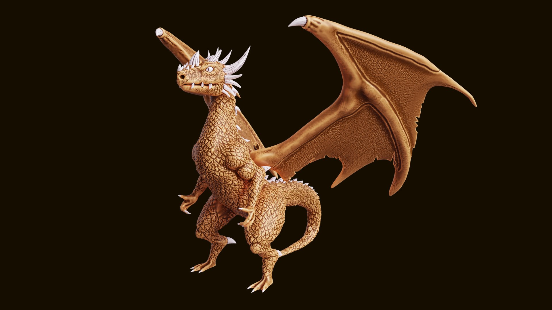 3D Printable Dragon 3D Model - TurboSquid 2240075