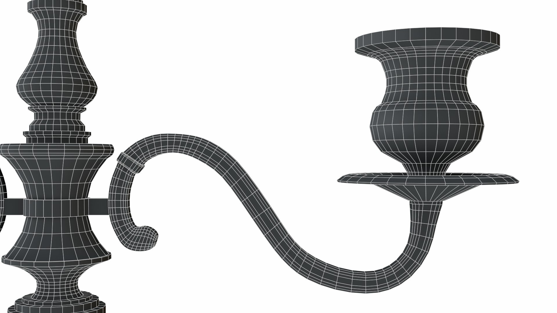 3D Candlestick - TurboSquid 1968616