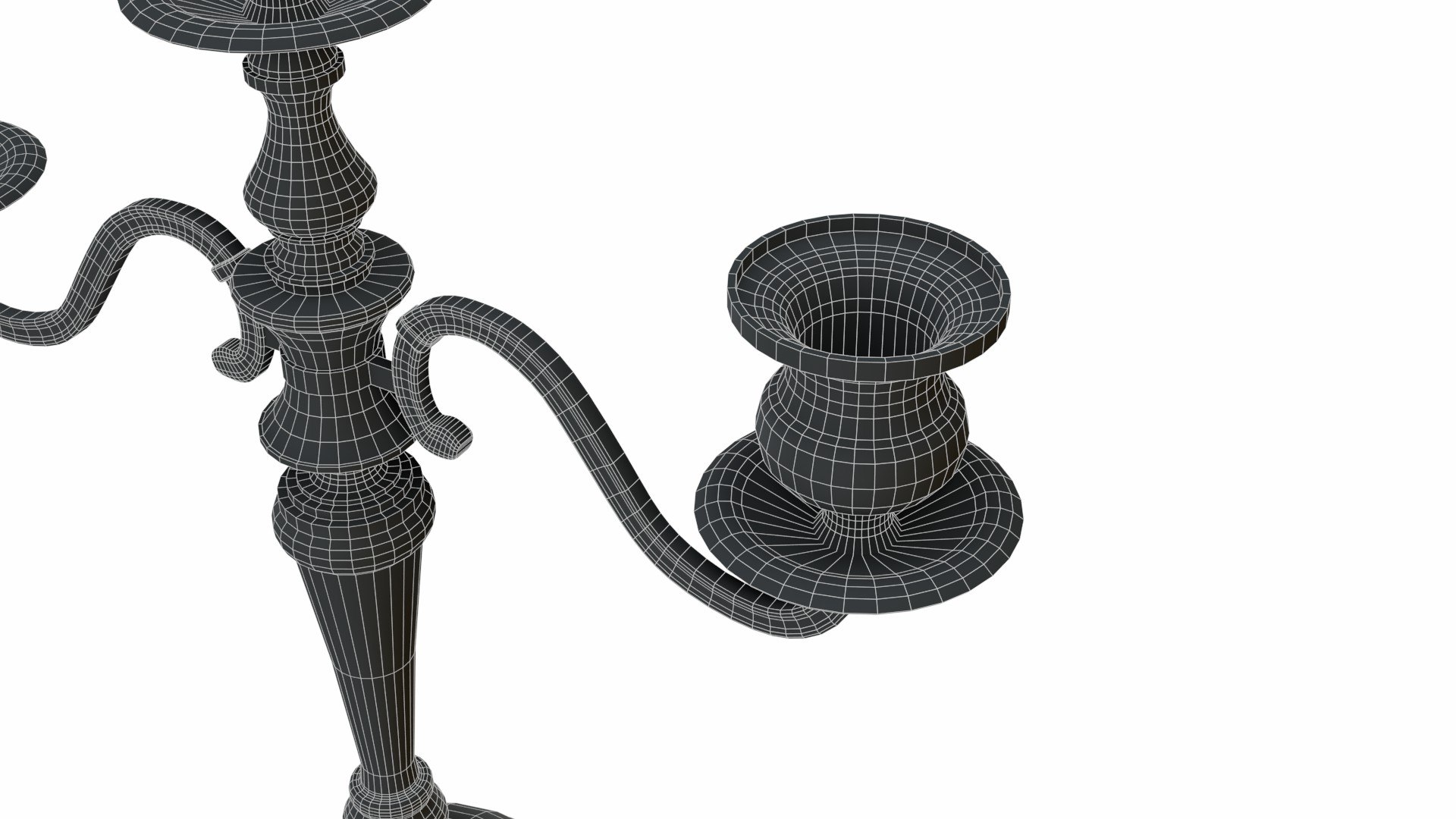 3D Candlestick - TurboSquid 1968616