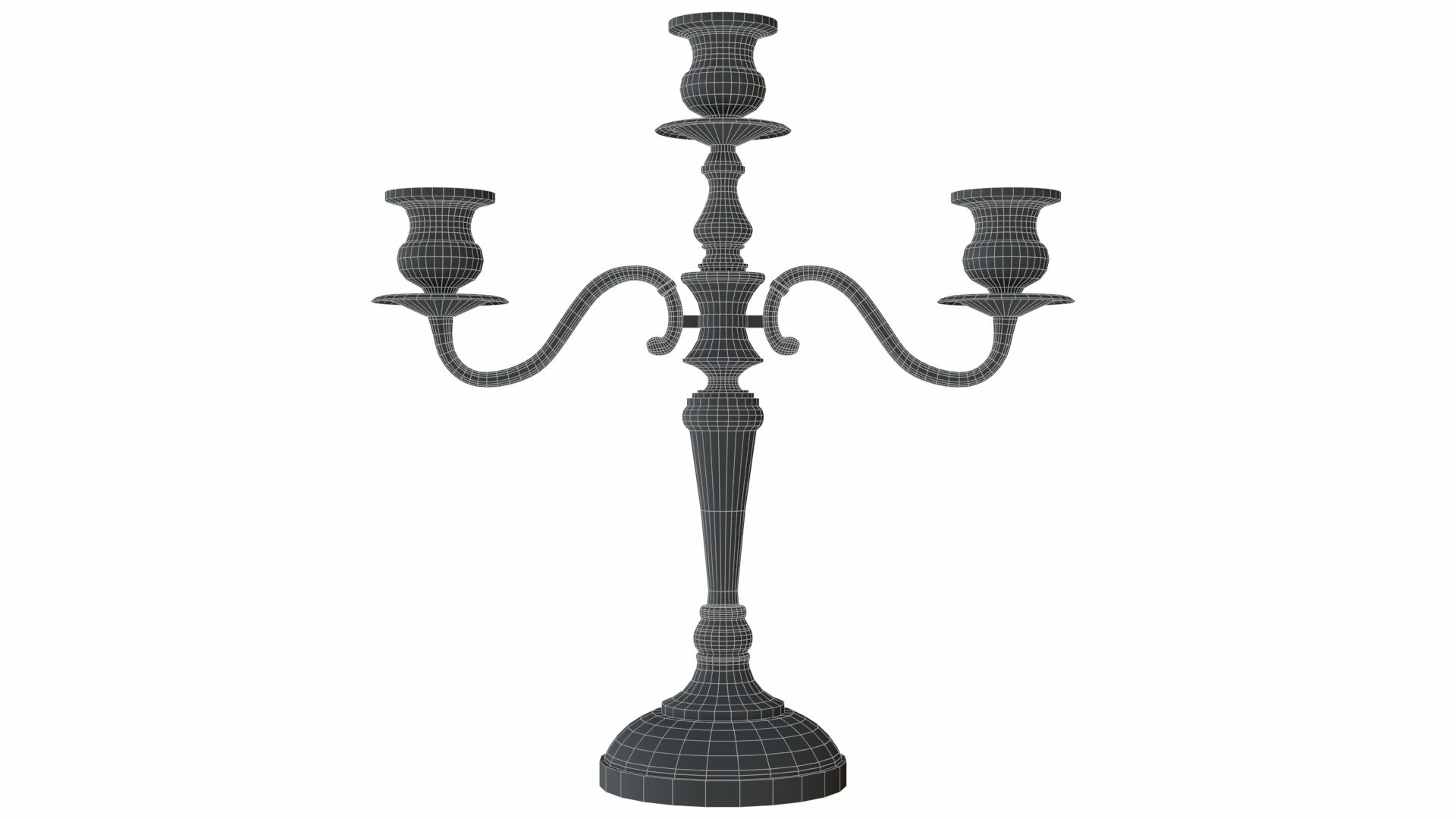 3D Candlestick - TurboSquid 1968616