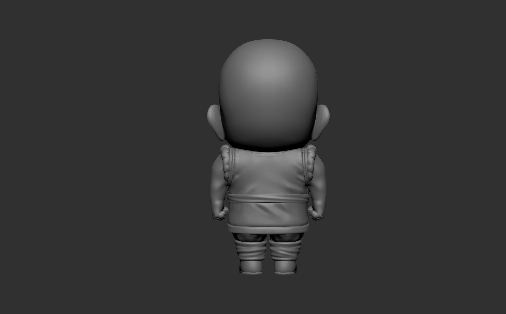 3D Krillin Kid 3D Print Model - TurboSquid 2257936