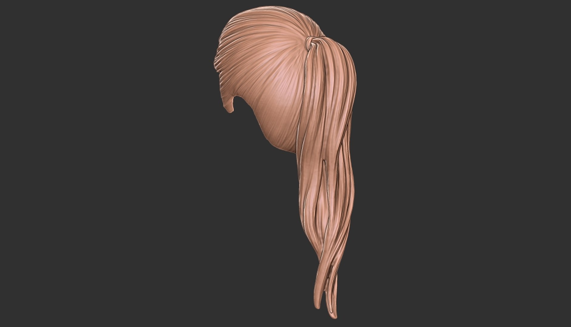 3D Model Hair 32 - TurboSquid 1848570