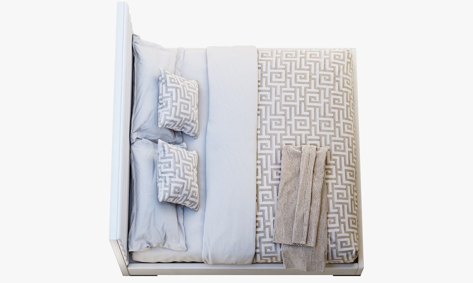 3D Modloft Prince Bed - TurboSquid 1466691