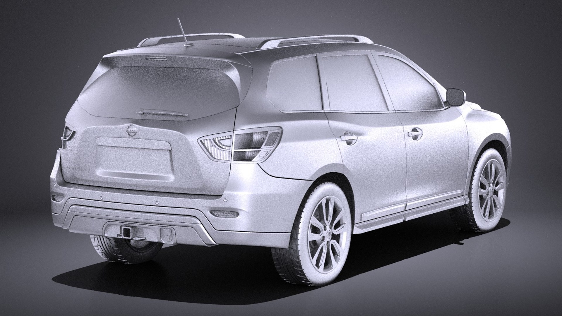 Nissan Pathfinder 2016 3D Model - TurboSquid 1194420
