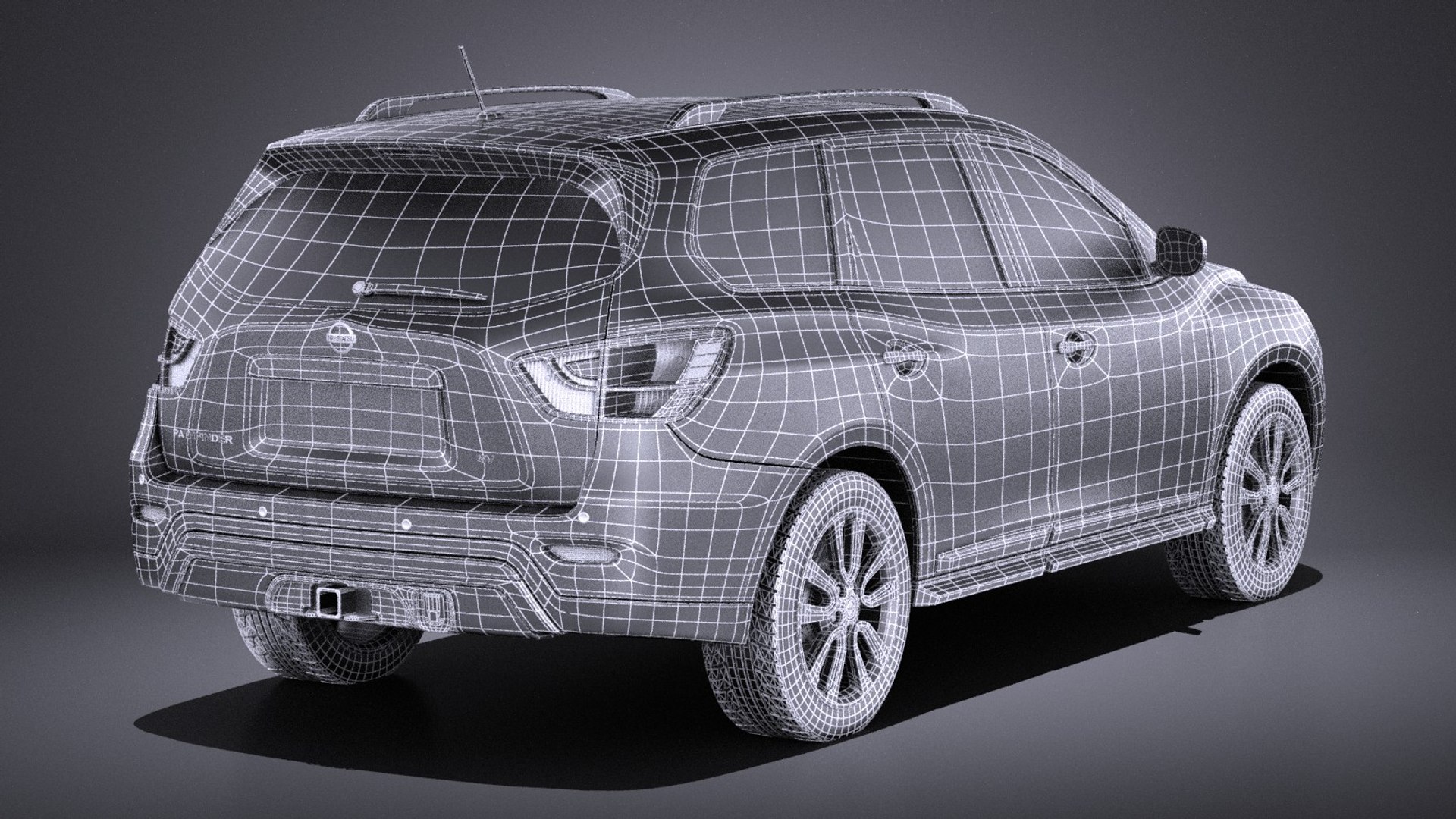 Nissan Pathfinder 2016 3D Model - TurboSquid 1194420