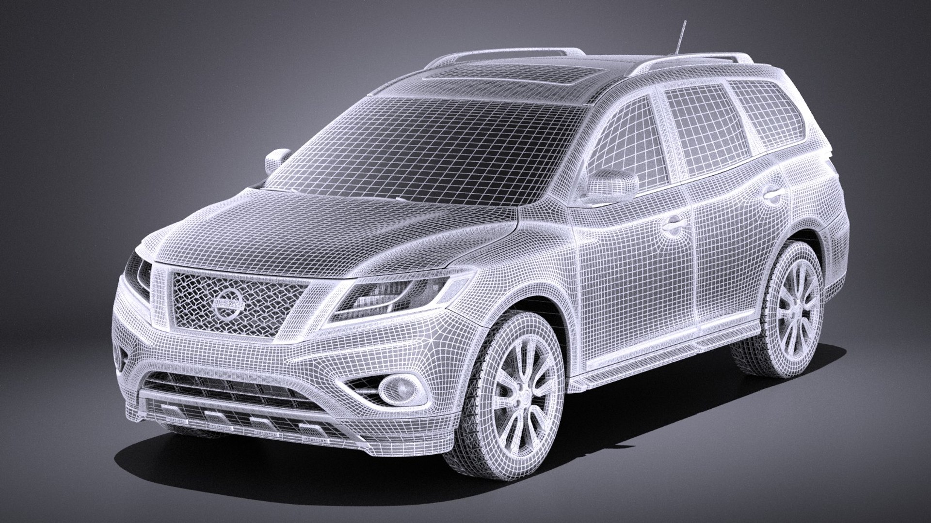 Nissan Pathfinder 2016 3D Model - TurboSquid 1194420