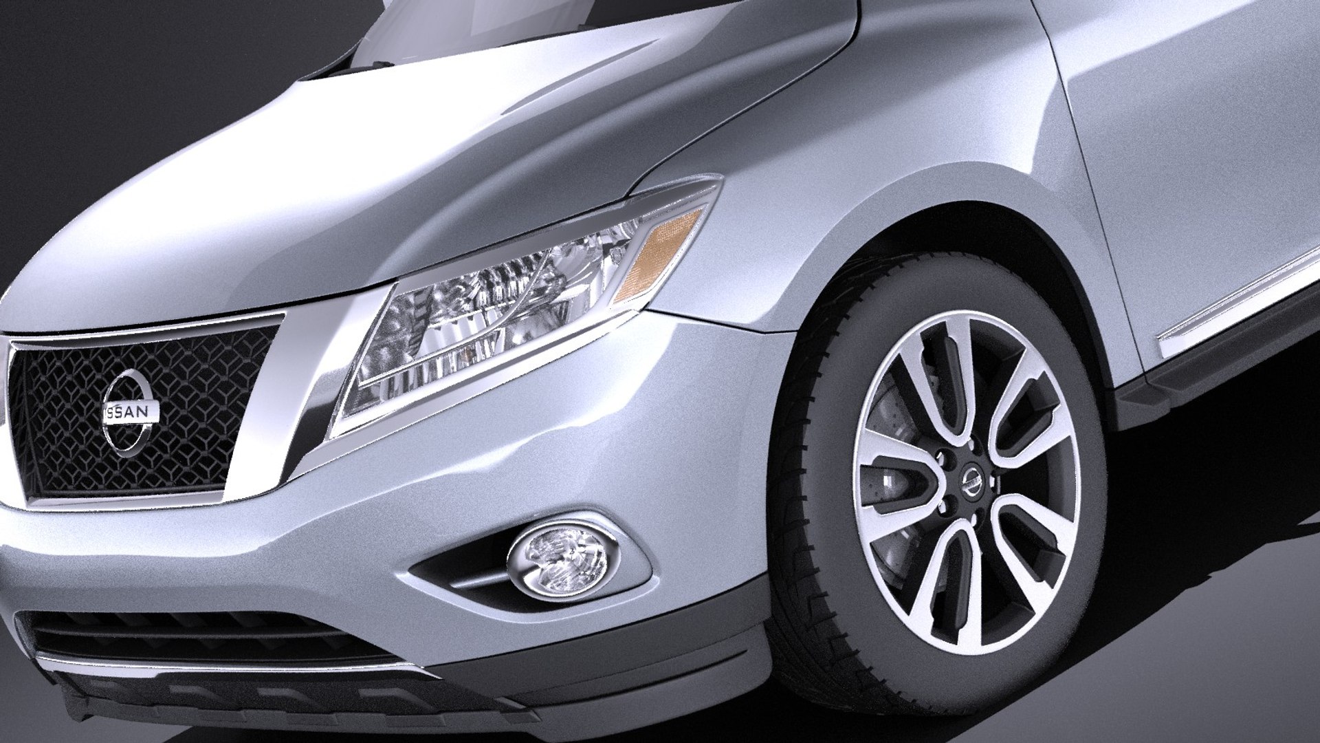 Nissan Pathfinder 2016 3D Model - TurboSquid 1194420