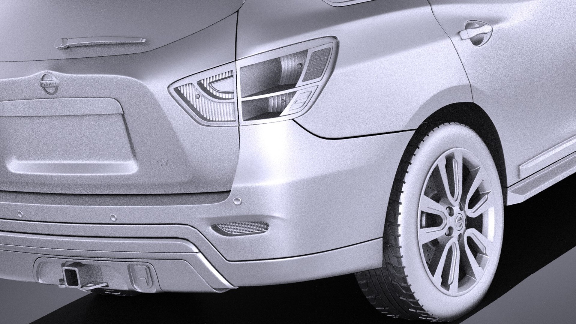 Nissan Pathfinder 2016 3D Model - TurboSquid 1194420