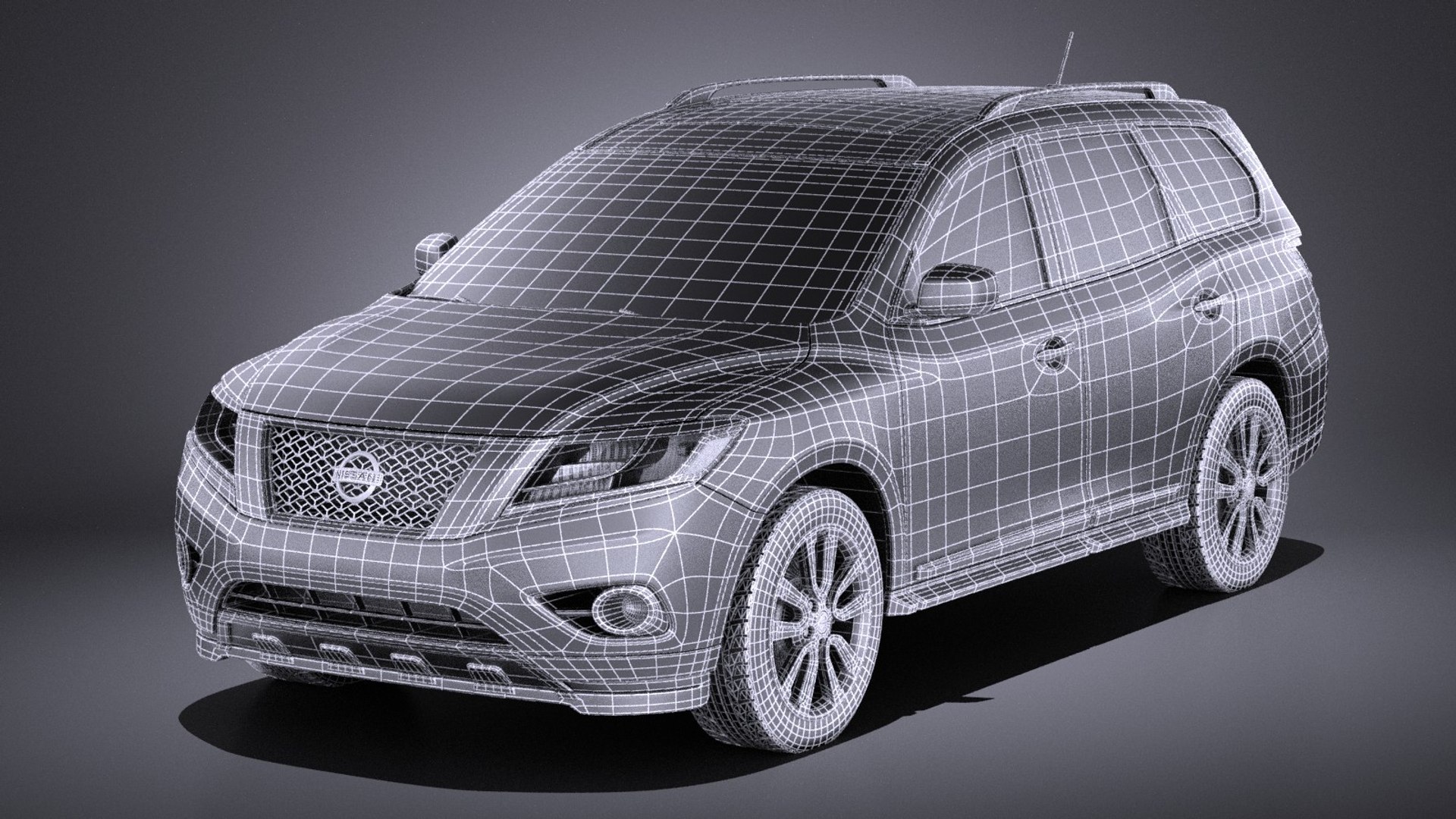 Nissan Pathfinder 2016 3D Model - TurboSquid 1194420
