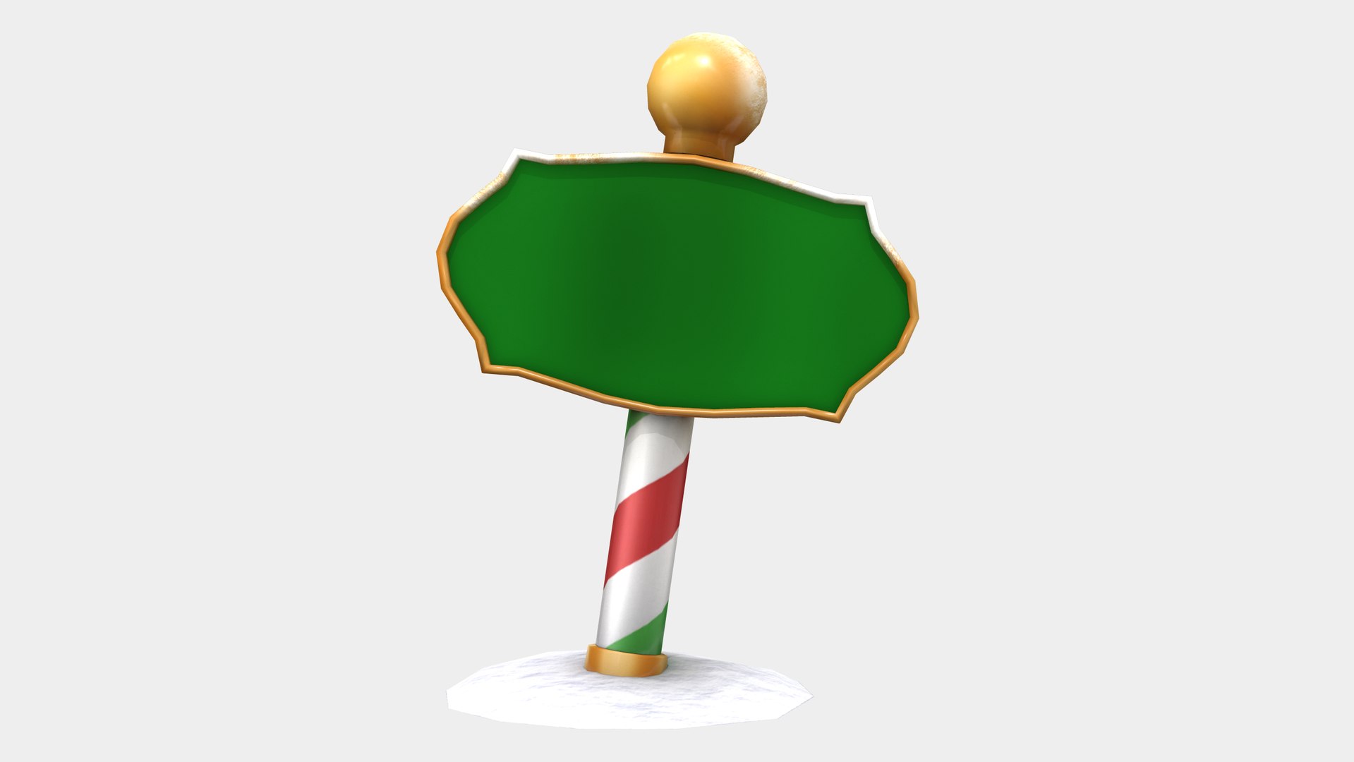 Sign Post 3D - TurboSquid 1826195